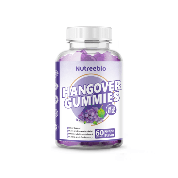 Hangover Gummies for Liver, Pain, and Hydration | Nutreebio