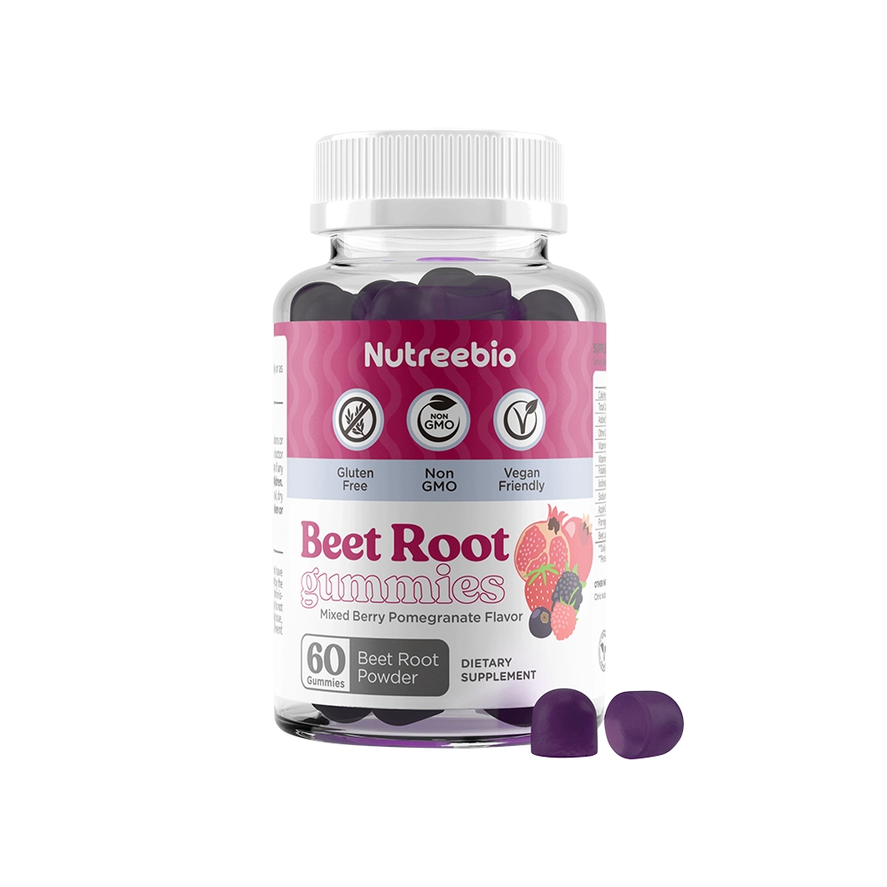 Custom Beet Root Gummies for Wholesale | Nutreebio