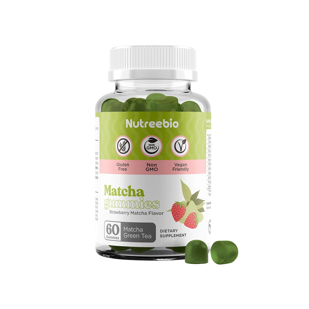 Matcha Gummies – Vegan Energy & Focus Supplement | Nutreebio