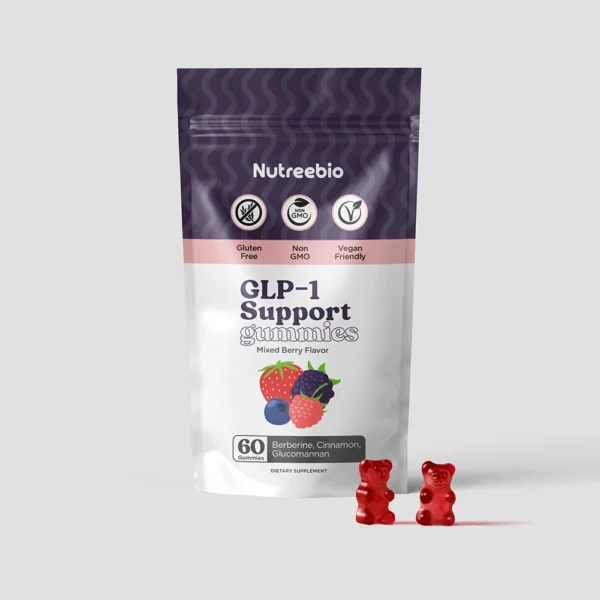 GLP-1 Support Gummies with Berberine & Glucomannan